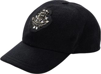 Just Cavalli Femme, Accessoires, Noir, Taille: ONE Size Casquette de baseball avec logo en cristaux