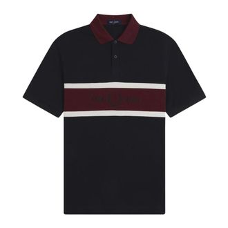 Fred Perry Fred Perry T-Shirts und Poloshirts Schwarz - - Tops - Herren - Schwarzk - L
