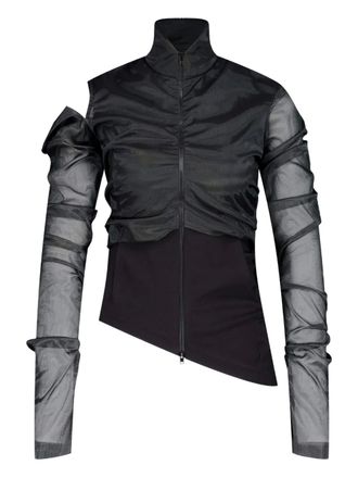 Natasha Zinko veste &agrave; fermeture zipp&eacute;e - Noir