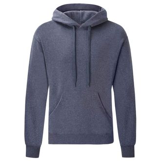 Fruit Of The Loom Classic Hooded Sweat, Gr&ouml;&szlig;e:XL, Farbe:Vintage Navy meliert