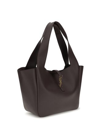 Saint Laurent Womens 5 &Agrave; 7 Shoulder Bag Dark Currant Calf Leather Bos Taurus