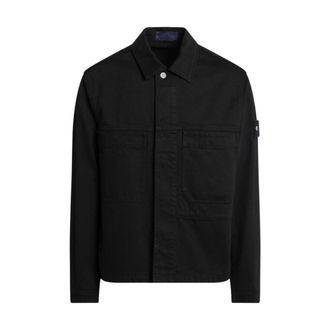 Stone Island Giubbotto Leggero Denim Re - - Jackets - Herren - Schwarzk - S