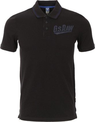 G-Star Herren Poloshirt, Gr. M, Schwarz - Noir (Black)