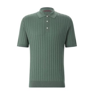 Brett Johnson Homme, Tops, Vert, Taille: 3XL Polo