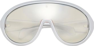 Moncler Lunettes de soleil ovales Contrast