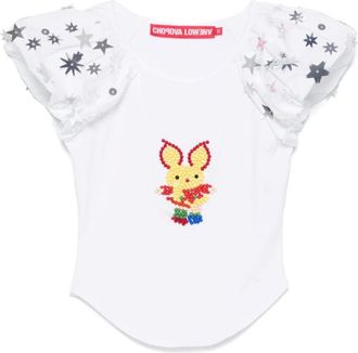 Chopova Lowena Femme, Tops, Blanc, Taille: 38 FR Angelica Top