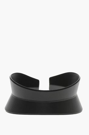 Alaia Bustier-Flex-G&uuml;rtel aus Leder mit strukturiertem Design 14cm Alaia