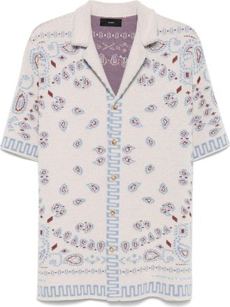 Alanui chemise à imprimé bandana - Tons neutres