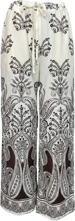 Ana Alcazar Femme, Pantalons, Multicolore, Taille: 38 FR Wide Pantalons