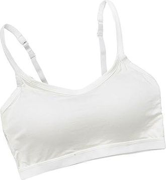 Generic Soutien-Gorge Bralette à Bretelles Spaghetti réglables sans Couture pour Femmes Strapless Bra Plus Size Soutien Gorge Armature 85c (White, L)