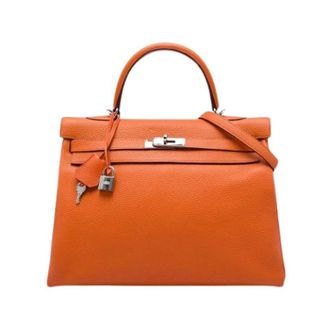 Herm&egrave;s Pre-owned Kelly 35 - - Pre-owned - Damen - Orange - ONE SIZE