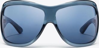 Tory Burch Runway Wrap-Sonnenbrille