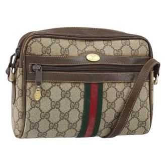 Gucci Sac bandouli&egrave;re Pre-owned - Femme - Pre-owned - Beige - Taille: ONE Size