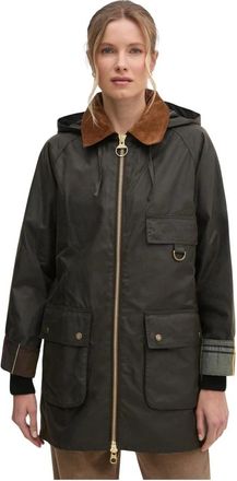 Barbour Femme, Vestes, Vert, Taille: 42 FR Highclere Wax Jacket