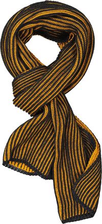 Dante Herren Schal orange Schur-Wolle