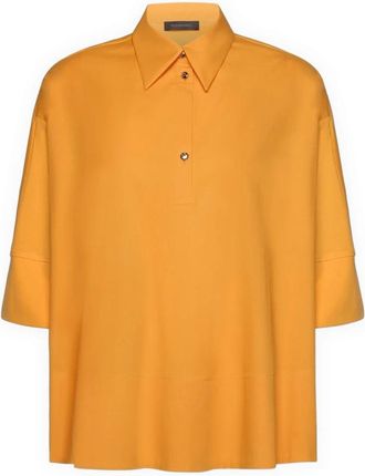 Elena Miro Damen, Blusen & Hemden, Orange, 2XLGröße