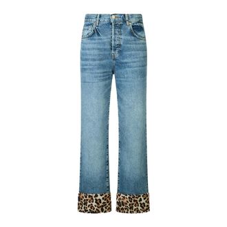 Liu Jo Jeans Straight Cropped - - Jeans - Damen - Blau - W29
