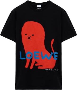 Loewe Capsule 180 ans - T-shirt classique imprim&eacute; en coton