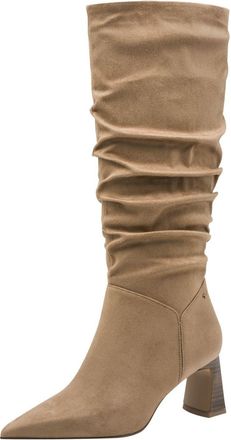 Tamaris Damen Stiefel Vegan beige 40