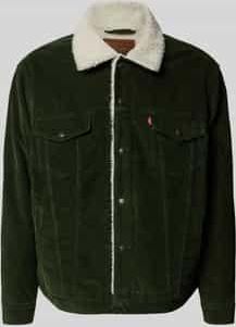 Levi's Relaxed Fit Jacke aus Cord mit Brusttaschen