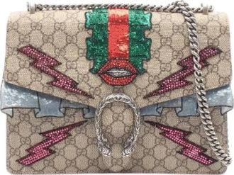 Gucci Sac bandouli&egrave;re Pre-owned Dionysus Re-Edition en toile enduite GG Supreme - Femme - Pre-owned - Multicolore - Taille: ONE Size