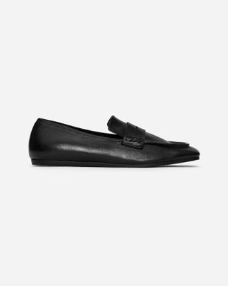 Arket Loafer Aus Leder -Schwarz
