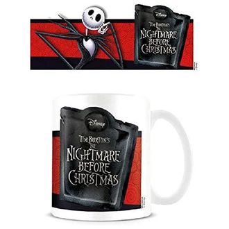 Disney Nightmare Before Christmas Jack Banner 11oz/315ml Kaffeetassen, Mehrfarbig, 7.9 x 11 x 9.3 cm