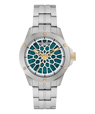 Aston Martin Thrill Rim Herren Silber Uhr MTRR1F505