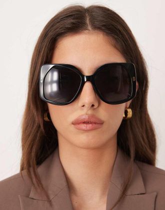 Marc Jacobs Marc Jacobs - Quadratische Sonnenbrille in Schwarz