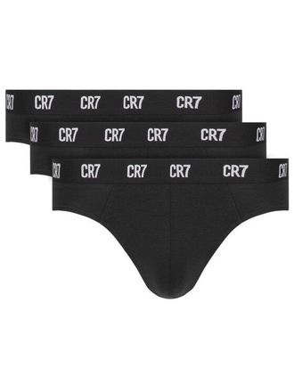 CR7 Cristiano Ronaldo Slips-Set Main Basic Brief 3-Pack 8100-66-900 Schwarz