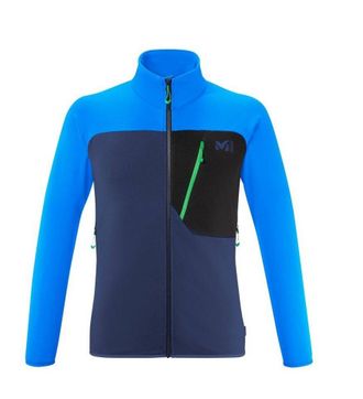 Millet Fleecejacke Seneca (Polartec Power Grid) saphirblau/elektrikblau Herren
