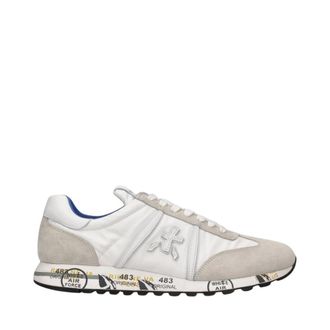 Premiata Lucy Sneakers aus Stoff und Wildleder - - Shoes - Herren - Mehrfarbig - 38 EU