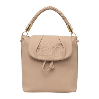 Love Moschino City Backpack - - Bags - Damen - Beige - ONE SIZE