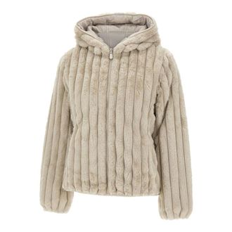 Save The Duck Femme, Vestes, Beige, Taille: 44 FR Este Reversible Jacket