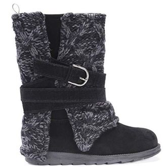 Muk Luks Womens Nikki Boots - Black
