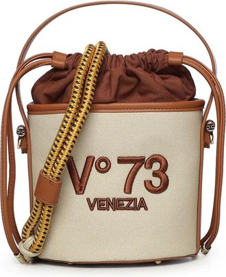 V&deg; 73 Femme, Sacs, Blanc, Taille: ONE Size Sac Seau Responsabilit&eacute;