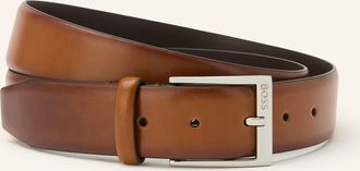 HUGO BOSS Lederg&uuml;rtel Elloy braun