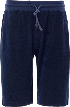 Gran Sasso Homme, Shorts, Bleu, Taille: L Pantaloncini Coulisse in Ciniglia