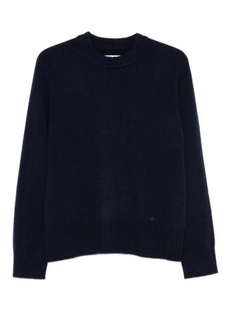 Loulou Studio Pull Col Rond - Bleu