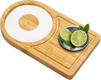 Generic Cocktail-Salz-Rimmer, Bar-Glas-Rimmer, Barrand-Tablett F&uuml;r Cocktails, Getr&auml;nke-Gew&uuml;rzbox, Barkeeper-Werkzeug F&uuml;r Party, Essen, Bar, Restaurierung