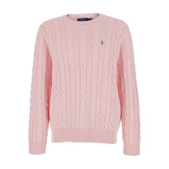 Polo Ralph Lauren Zopfmuster-Pullover - - Knitwear - Herren - Rosa - M