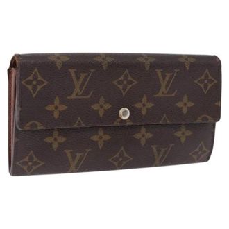 Louis Vuitton Pre-owned Sarah Long Wallet - - Pre-owned - Damen - Braun - ONE SIZE