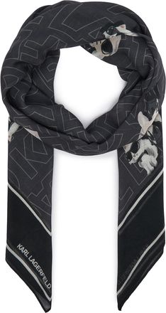Karl Lagerfeld Tuch KARL LAGERFELD B4W33047 Schwarz