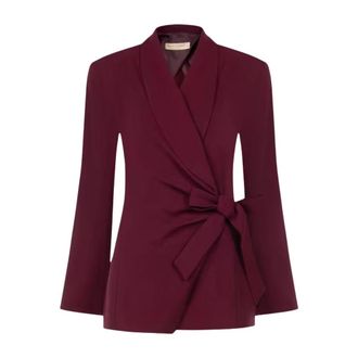 Rinascimento Wickel-Blazer - - Jackets - Damen - Rot - M