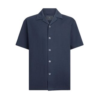 Liu Jo Homme, Chemises, Bleu, Taille: 2XL Seersucker Shirt