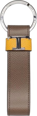 Tod's Homme, Accessoires, Brun, Taille: ONE Size Porte-clés avec logo