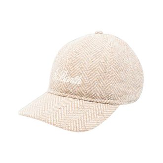 MC2 Saint Barth Bonnet en laine - Femme - Accessoires - Beige - Taille: ONE Size