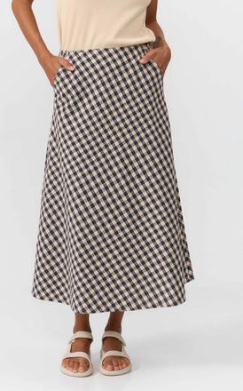 Suite13lab Damen vegan Rock Belen Check Grau