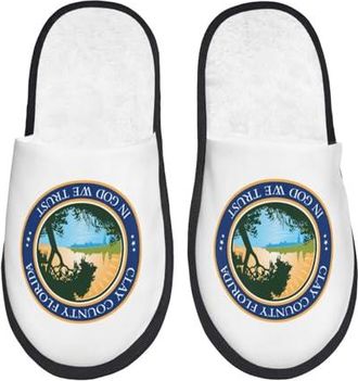 Generic Unisex Pantoufles &agrave; Hiver Chien marin du comt&eacute; de Clay Chaussures L&eacute;g&egrave;re Chaussons Homme pour Hiver Adulte Femme L