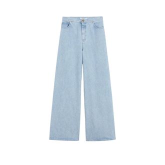 Max Mara Femme, Jeans, Bleu, Taille: 38 FR Affari Wide Leg Jeans